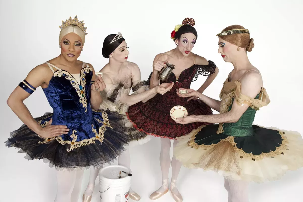 Gender-bending ballet company brings levity to classic dance form at ...