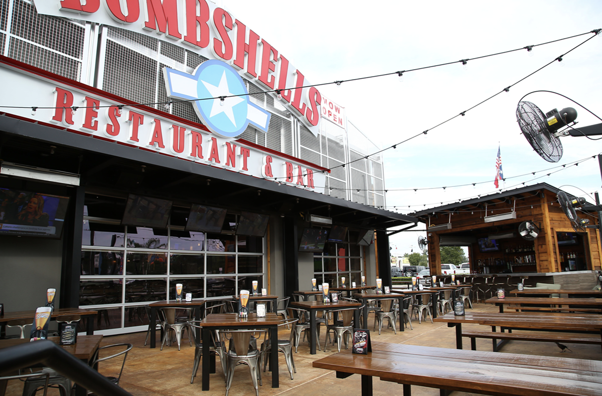 Military-themed 'breastaurant' chain Bombshells opens first San Antonio ...