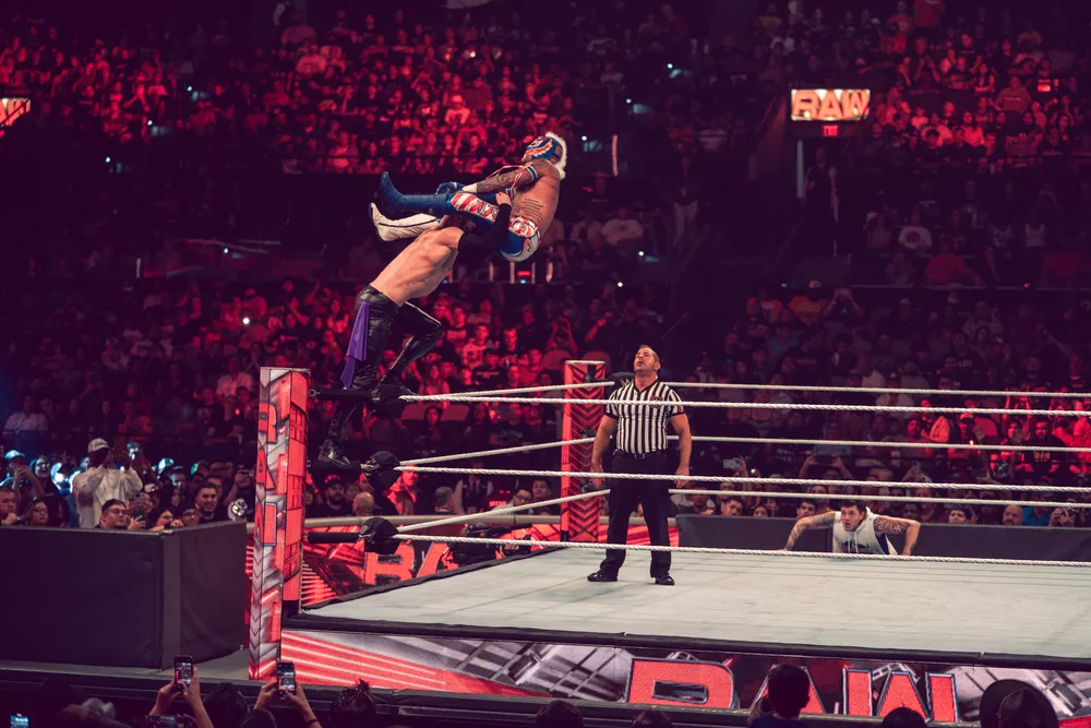 WWE Saturday Night's Main Event slamming into San Antonio's Frost Bank ...
