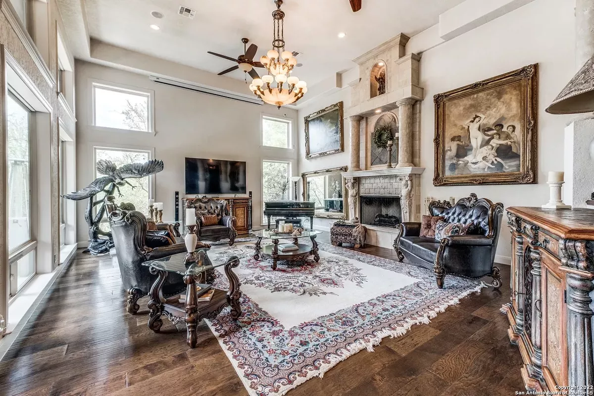 This San Antonio mansion comes with a private creek, marble statues and ...