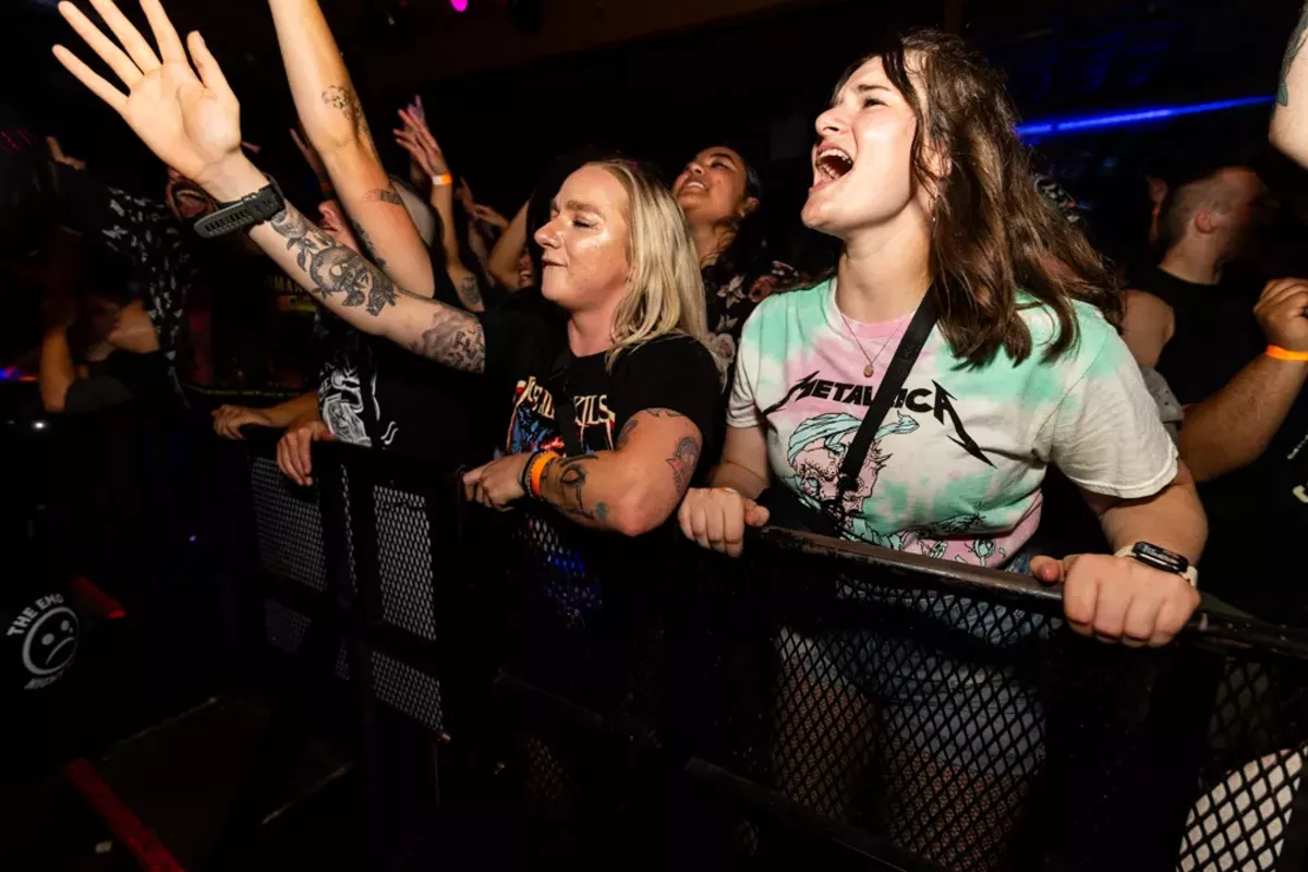 Everyone we saw singing along at the San Antonio stop of The Emo Night ...